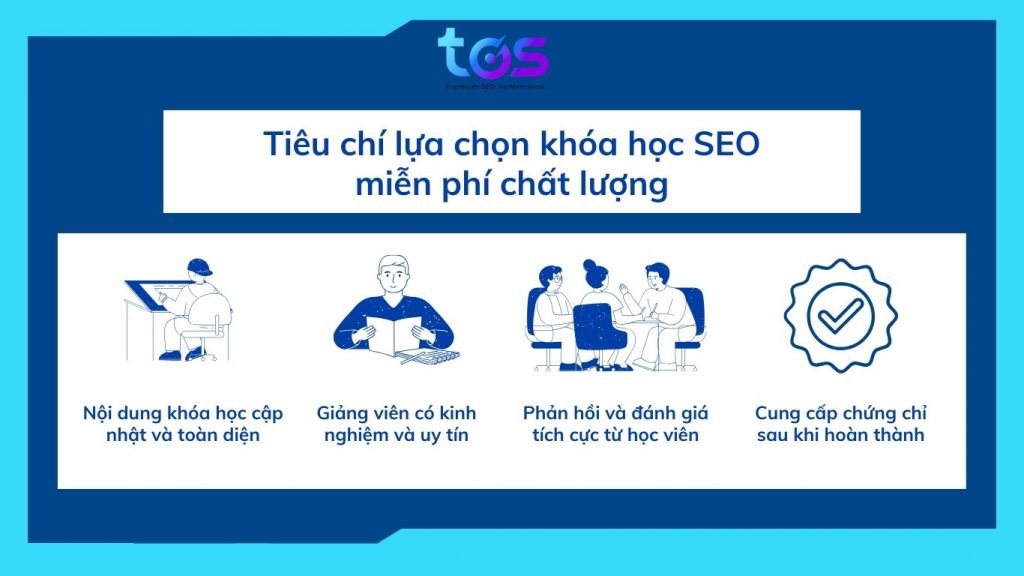 Top 12 khóa học SEO miễn phí chất lượng nhất 2025