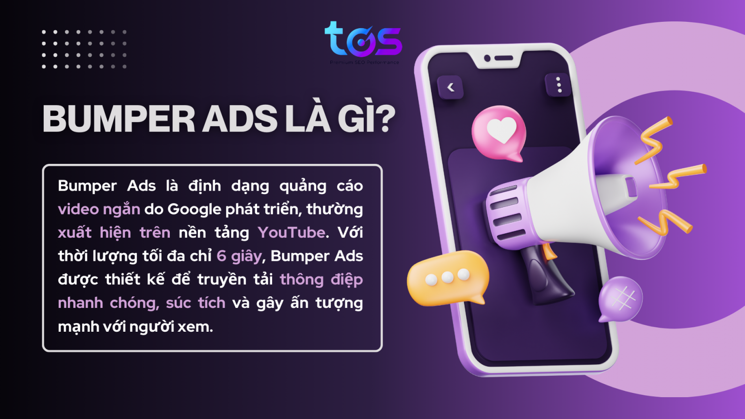 Bumper Ads là gì? Hướng dẫn quảng cáo video 6 giây hiệu quả | TOS